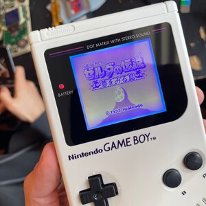Custom Backlit Gameboy DMG, Modded Bivert Nintendo Game Boy With Glass ...