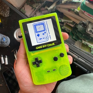 Custom Q5 IPS LED Logo Xl BACKLIT Funnyplaying Nintendo Gameboy Color ...