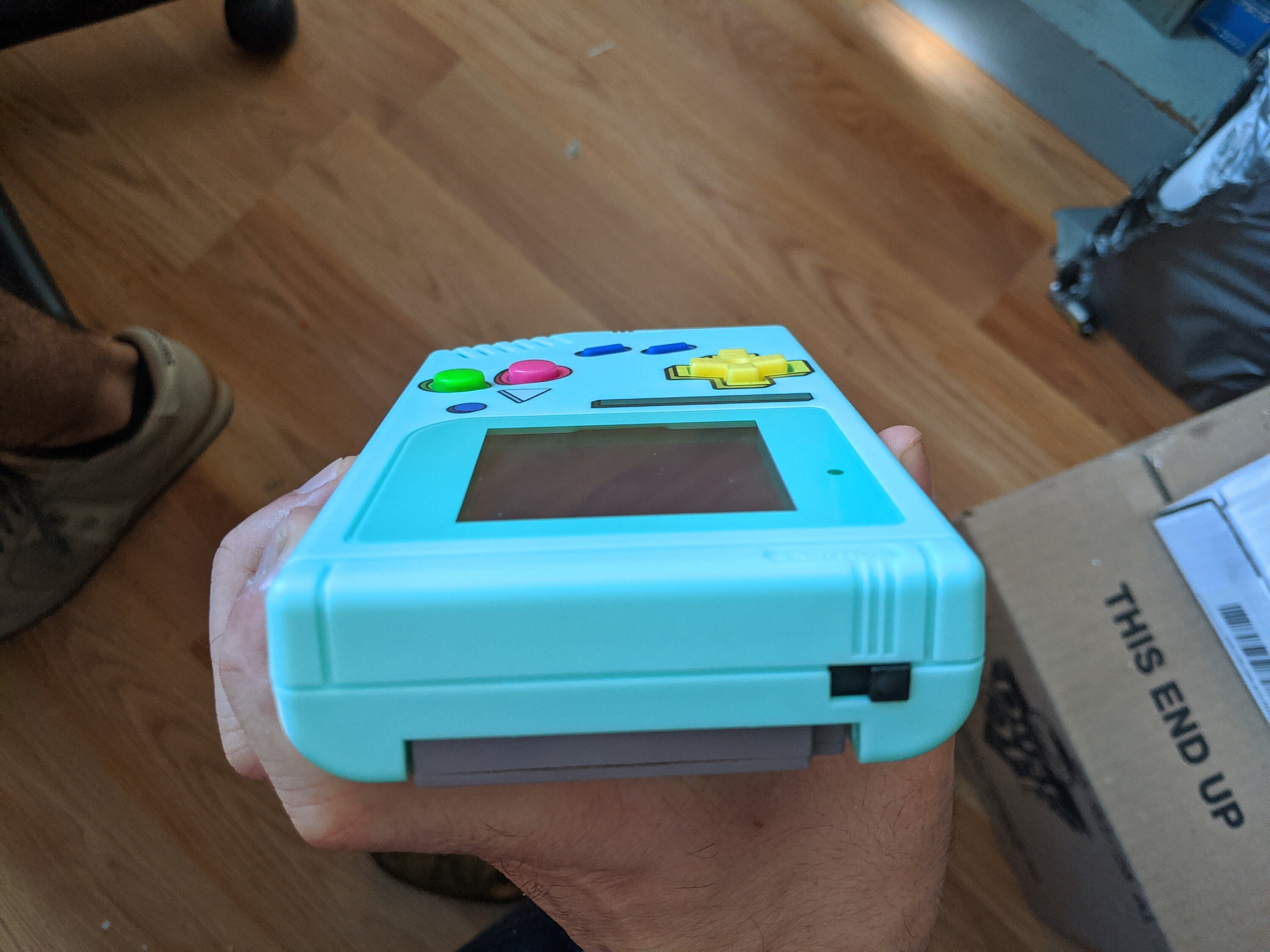 Custom backlit Adventure Time BMO Gameboy DMG modded bivert | Etsy