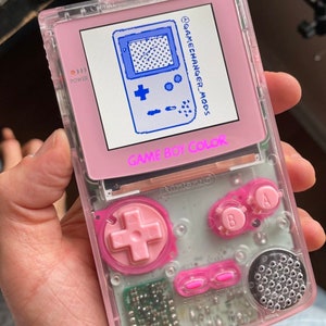 Custom Q5 IPS LED Logo Xl BACKLIT Funnyplaying Nintendo Gameboy Color ...