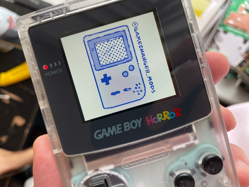Game Boy Horror IPS BACKLIT Nintendo Gameboy Color and Free | Etsy