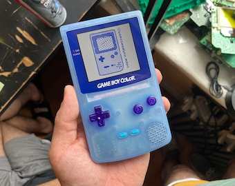 Custom Q5 IPS LED Logo Xl BACKLIT Funnyplaying Nintendo Gameboy Color ...