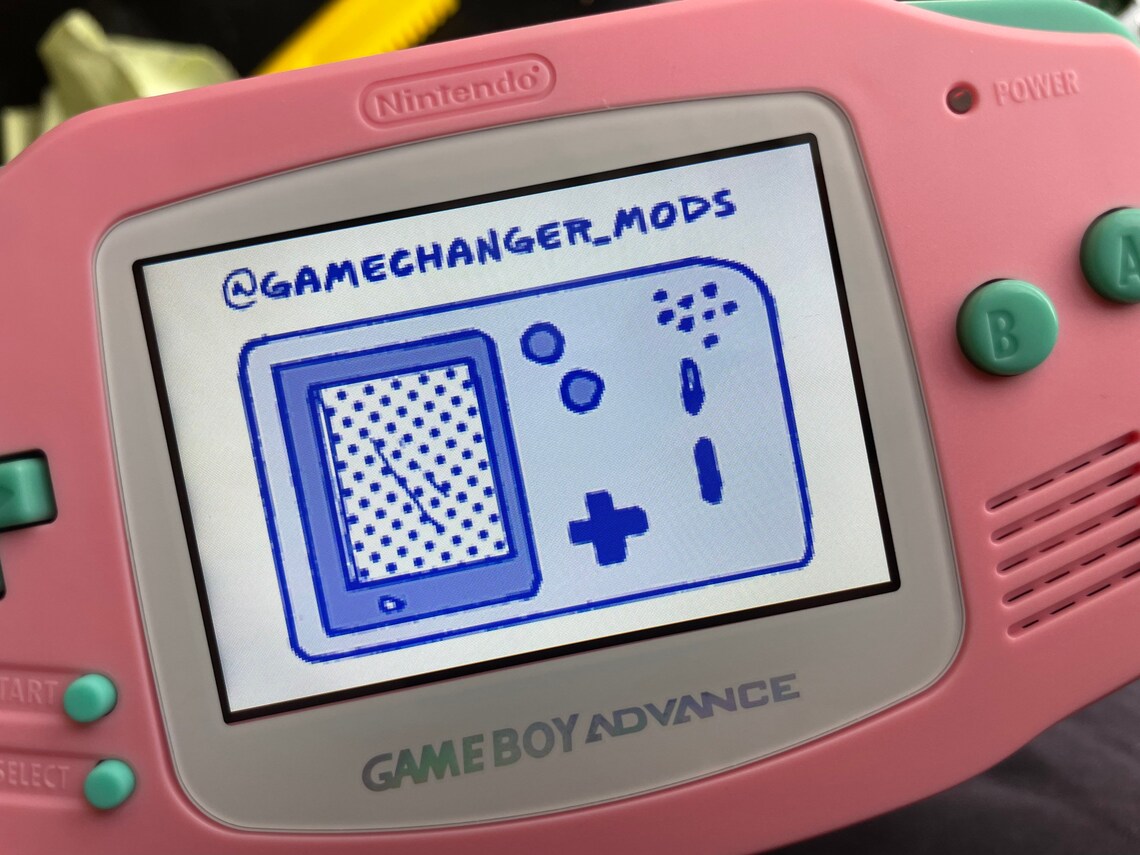 Custom IPS Modded Gameboy Advance Backlight With New Buttons - Etsy