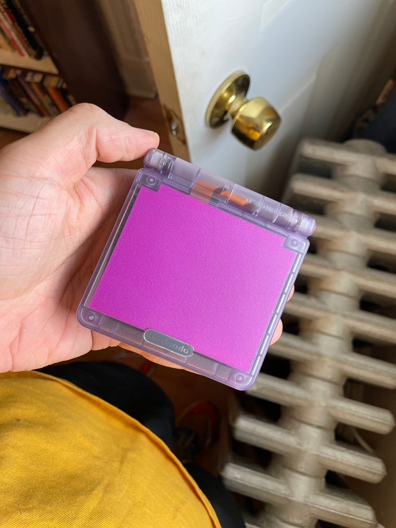 Custom GBASP IPS Modded Gameboy Advance SP Backlit Screen - Etsy