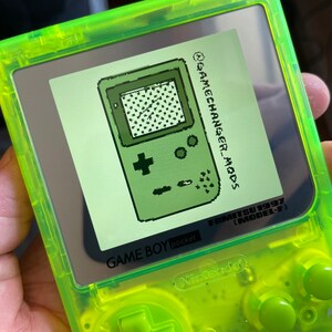Game Boy Pocket IPS LCD Backlight Modded 36 Different Color - Etsy