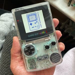 Game Boy Horror IPS BACKLIT Nintendo Gameboy Color and Free Game! With ...