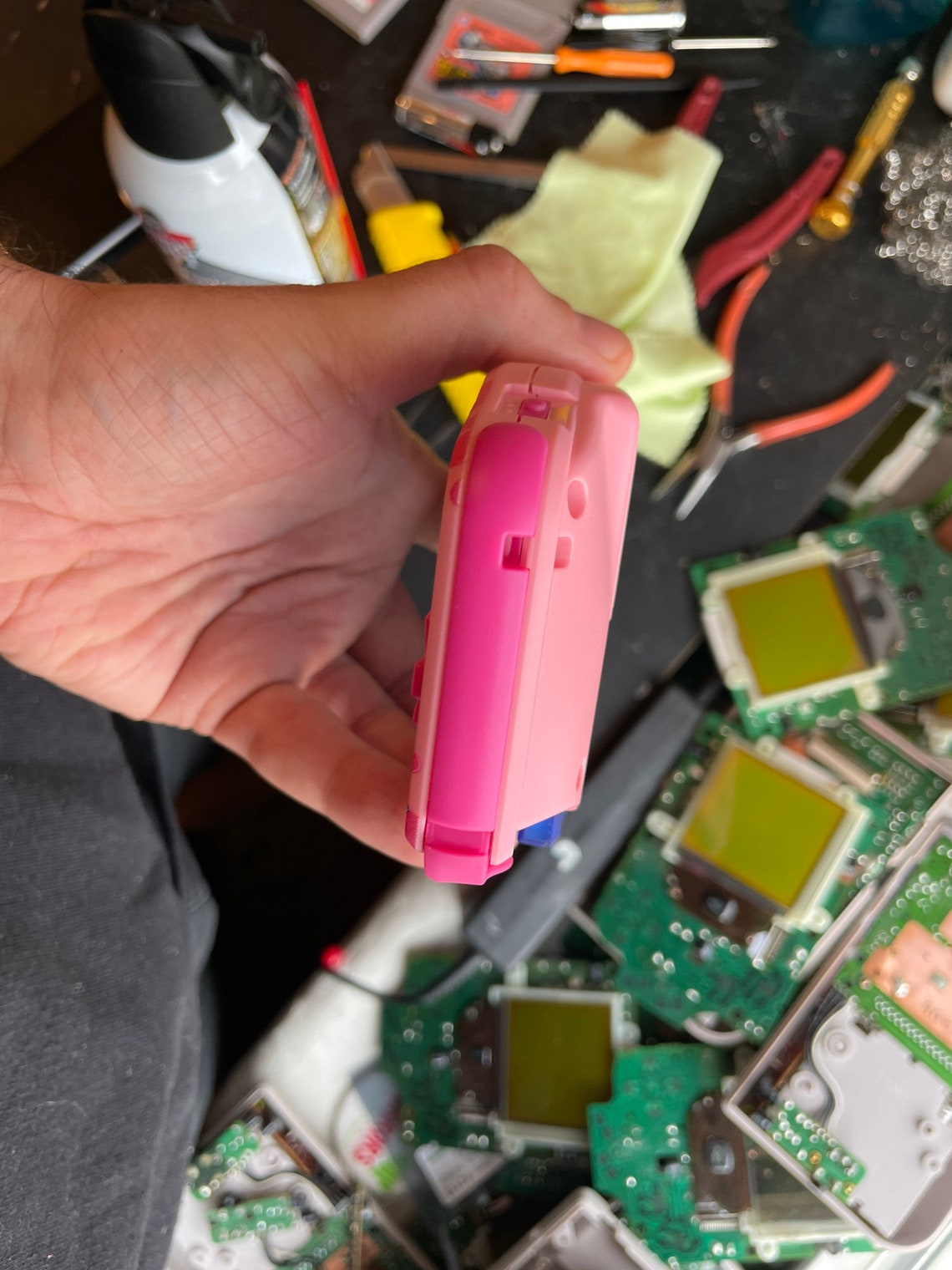 Custom PEACH IPS Modded Gameboy Advance Backlight With New - Etsy