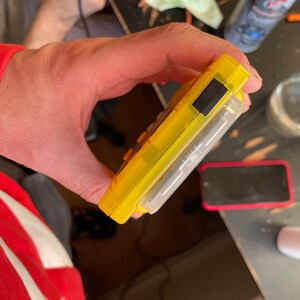 Custom BACKLIT Nintendo Gameboy Color PIKACHU and Free Game! With New ...