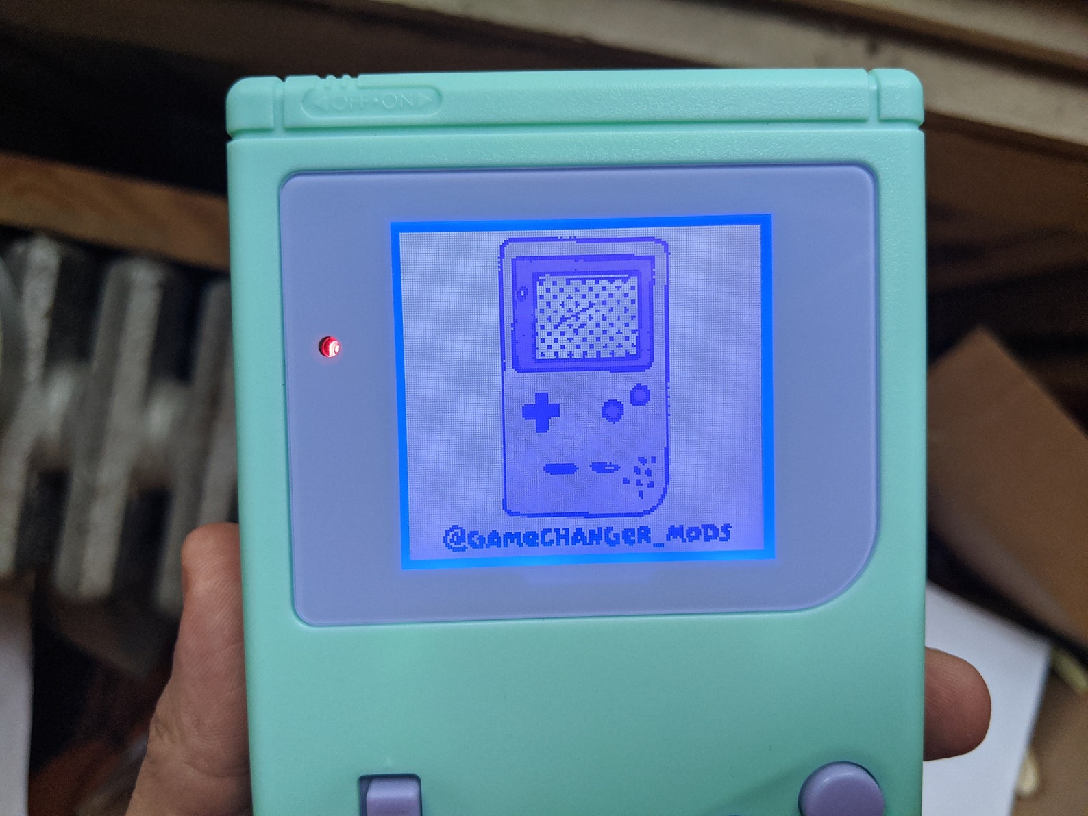 Custom Backlit Gameboy DMG Modded Bivert Nintendo Game Boy - Etsy