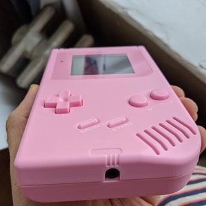 Custom Backlit Gameboy DMG, Modded Bivert Nintendo Game Boy With Glass ...