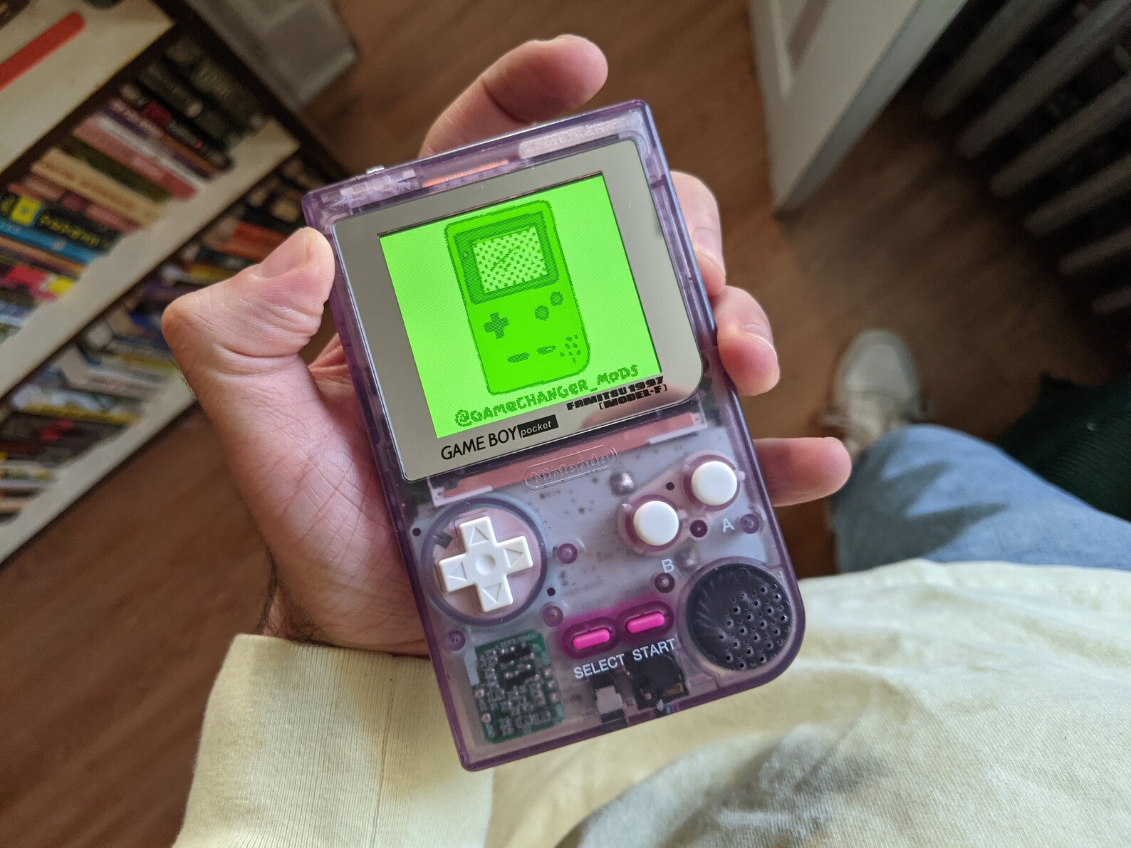 Game Boy Pocket IPS LCD Backlight Modded 36 Different Color | Etsy