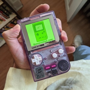 Game Boy Pocket IPS LCD Backlight Modded! 36 Different Color Screen ...
