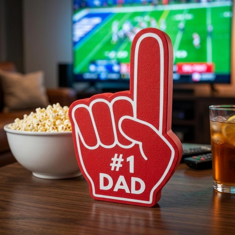 Dad Number One Sign - Etsy