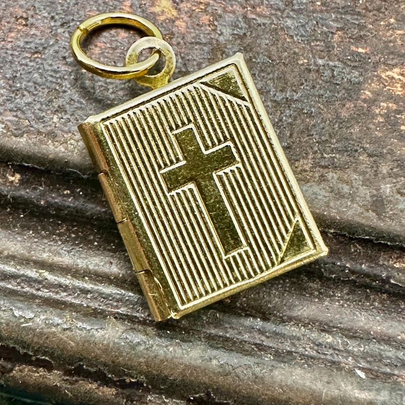 Cross Locket - Etsy