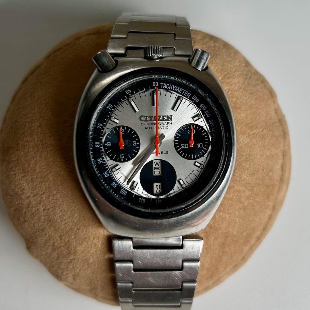 Citizen Bullhead 8110A 67-9011 – Automatic Flyback Chronograph - Etsy
