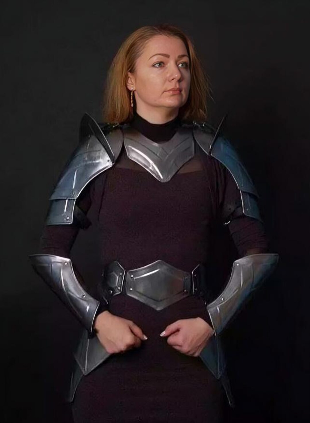 Steel Lady Knight Armor: Full Body Cosplay Costume - 18-gauge Steel - Etsy