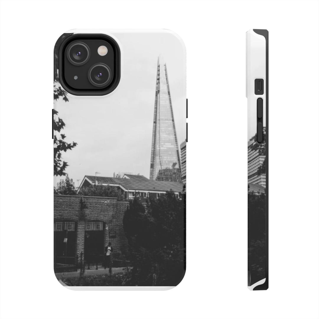 Sleek Urban Phone Case for Tough Protection | Black and White City ...