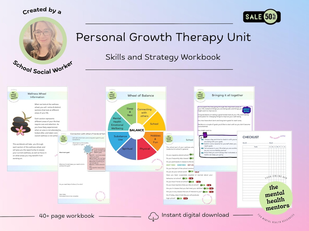 Personal Growth, Teens, Therapy Worksheet, Personal Growth, Self Esteem ...