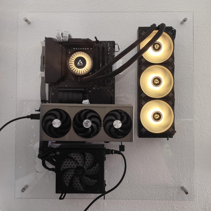 Wall Mounted Pc Case - Etsy