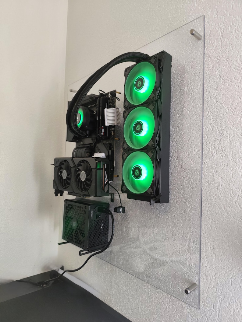 Wall-mounted PC Case – Transparent Polycarbonate 65 X 60 Cm - Etsy