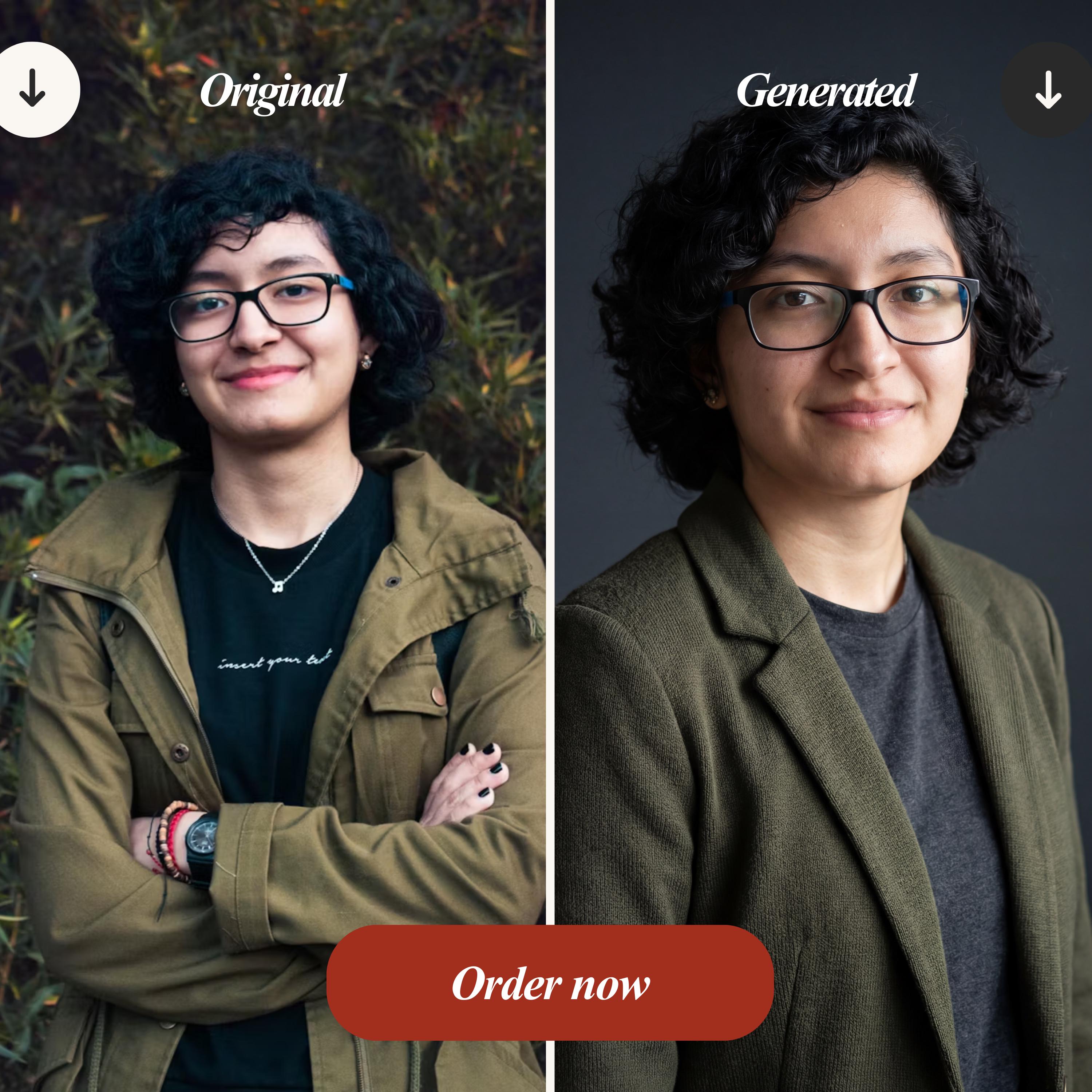 Professional AI Photoshoot From Your Photo | Custom Portrait & Photo ...