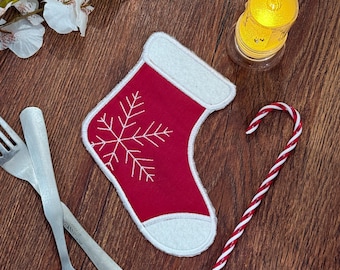 Snowflake Coaster in the Hoop Machine Embroidery Design - Etsy