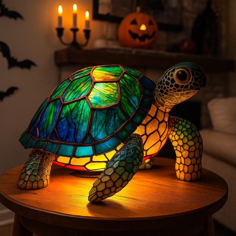 Turtle Lamp - Etsy