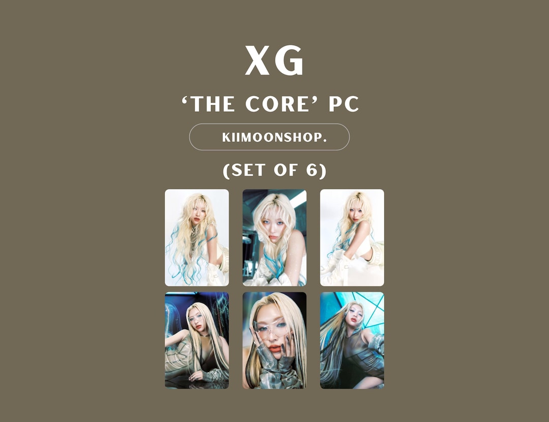 XG 'the Core' Photocard (set of 6) - Etsy