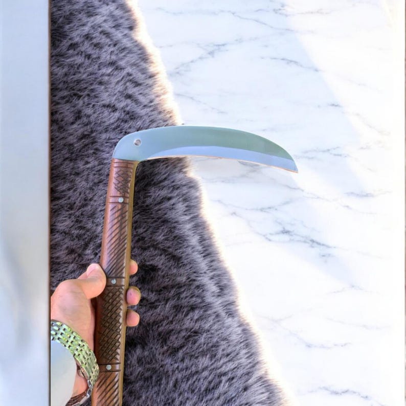 Handmade Stainless Steel Kama Knife - Traditional Japanese Farmer ...