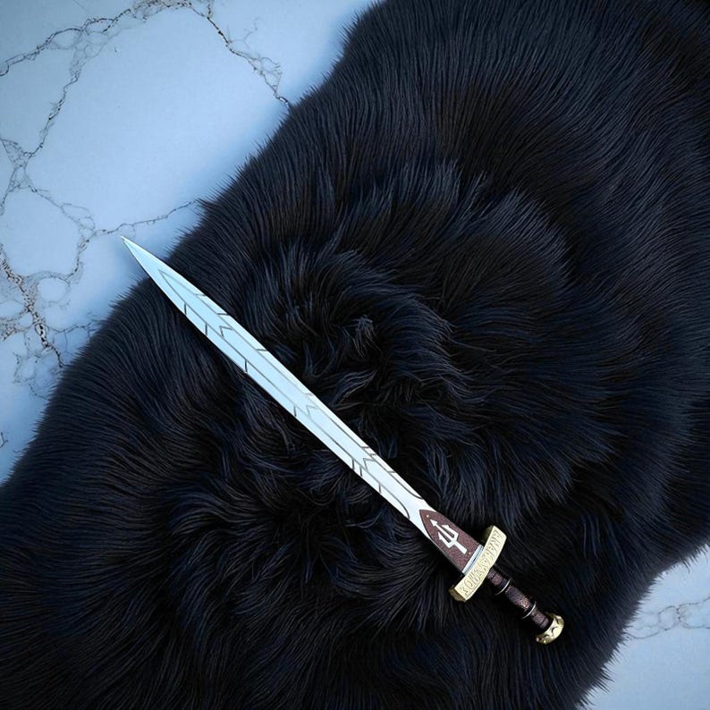Handmade Percy Jackson Riptide Sword: Stainless Steel Anaklusmos ...
