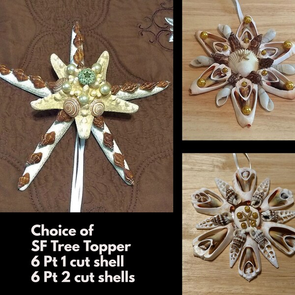 Starfish Tree Topper - Etsy