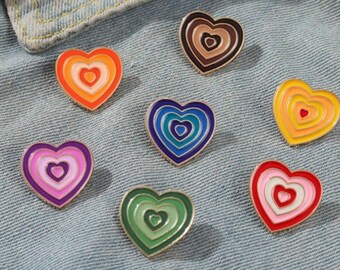 Gradient Enamel Pin - Etsy