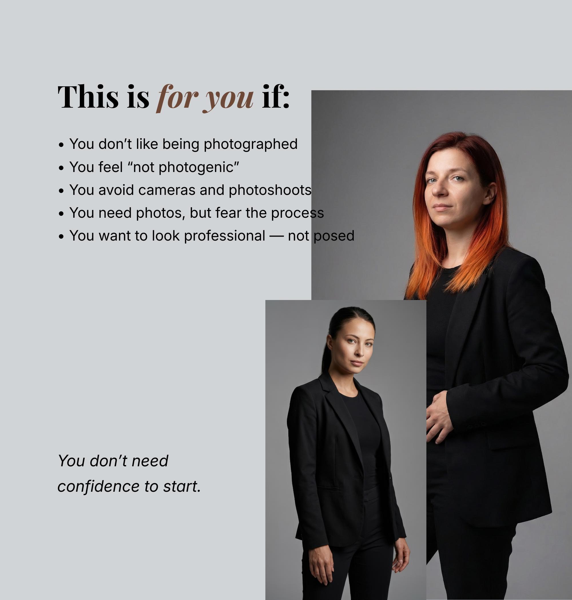 8 Professional 4K Photos | Ai-powered Brand Photoshoot for Personal ...