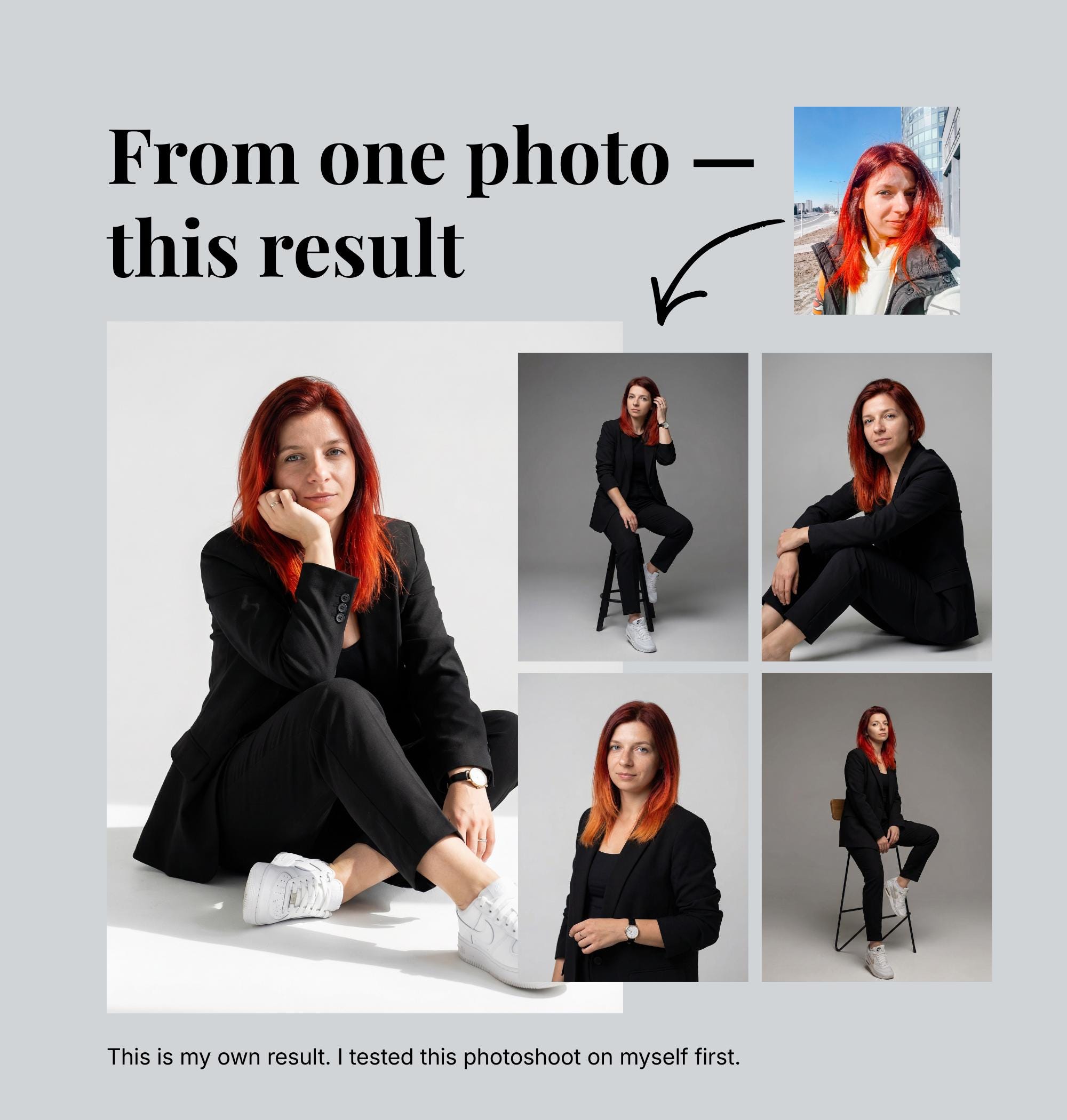8 Professional 4K Photos | Ai-powered Brand Photoshoot for Personal ...