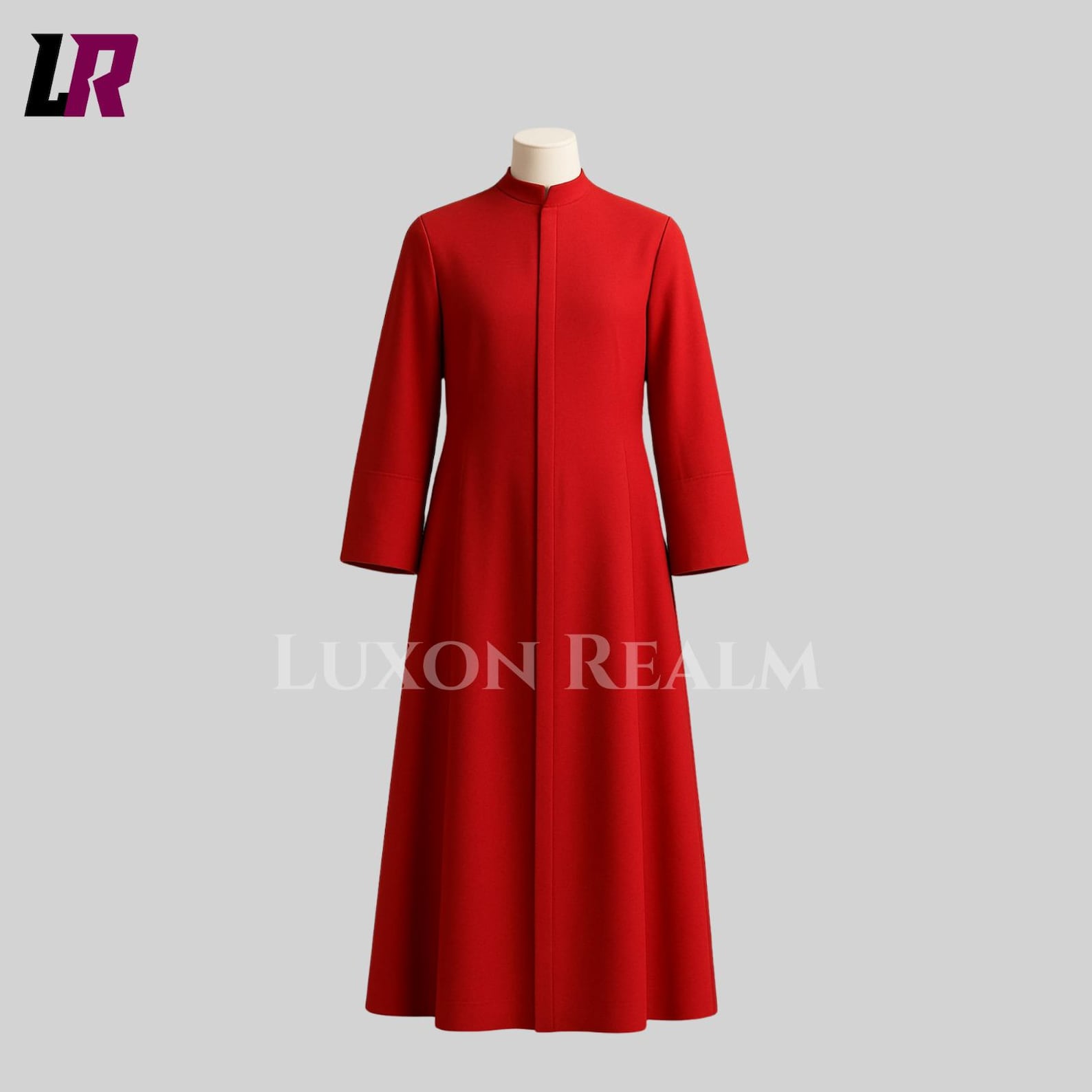 Handmade Red Priest Cassock – Traditional Anglican & Catholic Clergy ...