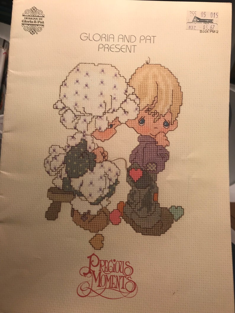 Precious Moments Cross Stitch Pattern Booklet Lot: PM-1, PM-2, PM-5 - Etsy