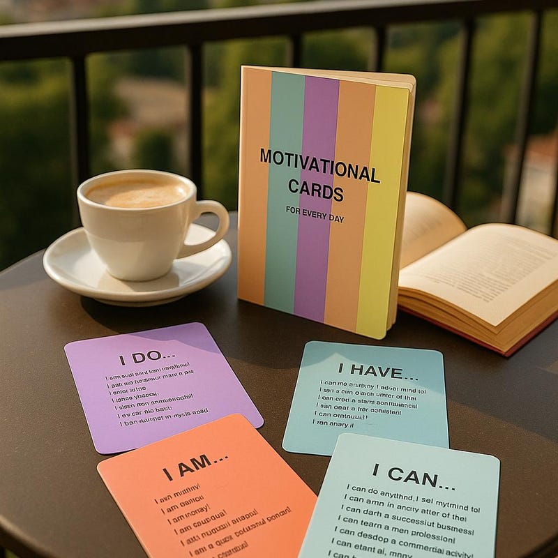 Motivational Cards - Etsy