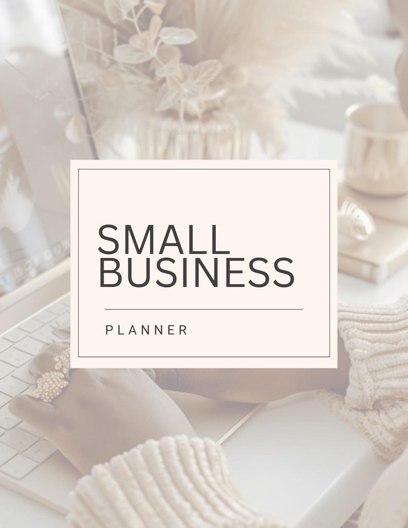 Editable Small Business Planner Canva Template: MRR Resale Rights (PDF ...