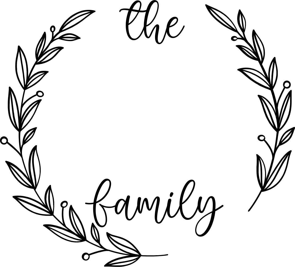 54 Family Monogram Template Bundle SVG PNG EPS - Etsy