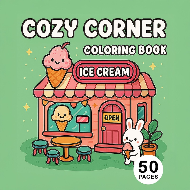 Cozy Robot Coloring Book - Etsy