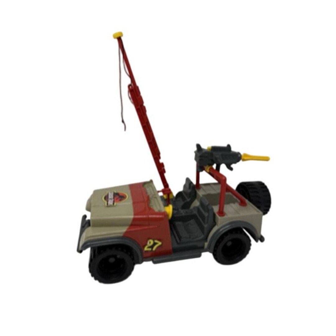 Vtg Jurassic Park 1993 Kenner Bush Devil Tracker Jeep Vehicle 99% ...