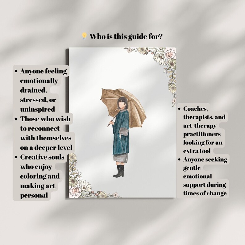 Emotional Art Therapy Guide – Printable Self-care Workbook (PDF) - Etsy