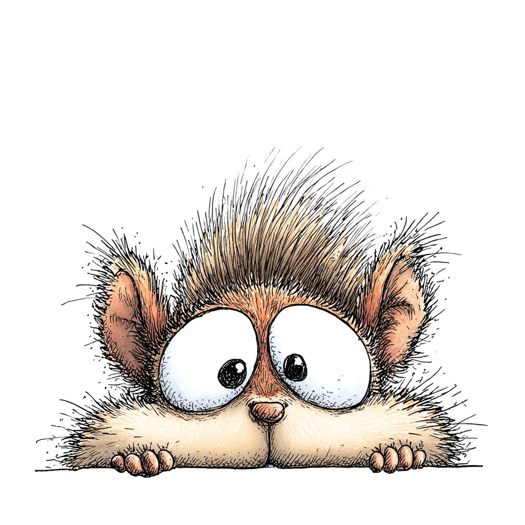 25 Peeking Woodland Animals Clipart Bundle PNG, Cute Forest Animal ...