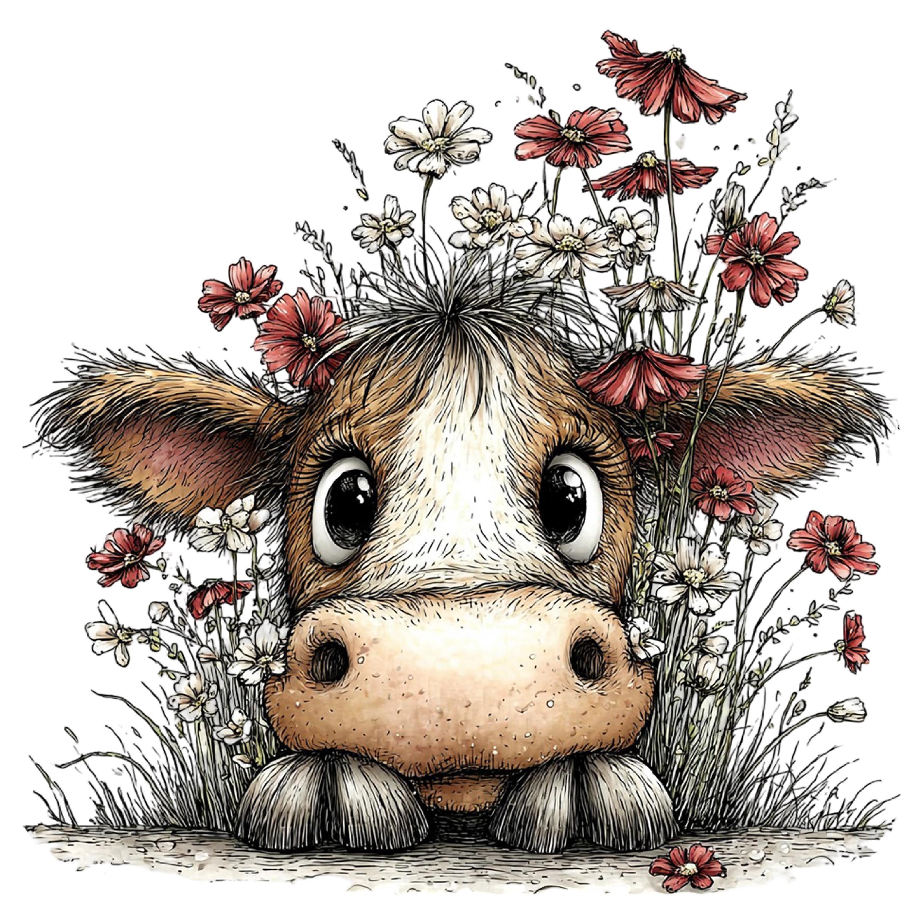 21 PNG Whimsical Spring Animals Clipart Bundle, Watercolor Forest PNG ...