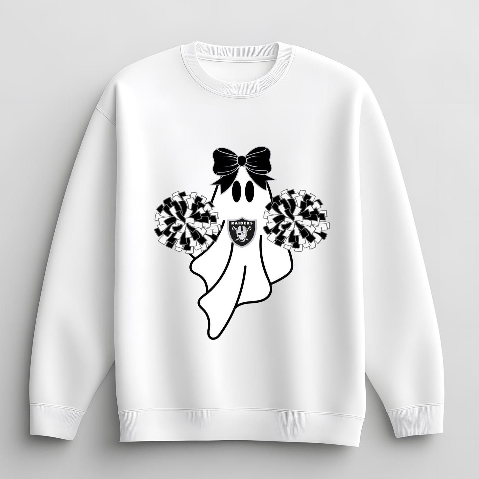 Cheer Ghost Halloween Pngs Spooky Football Spirit - Etsy