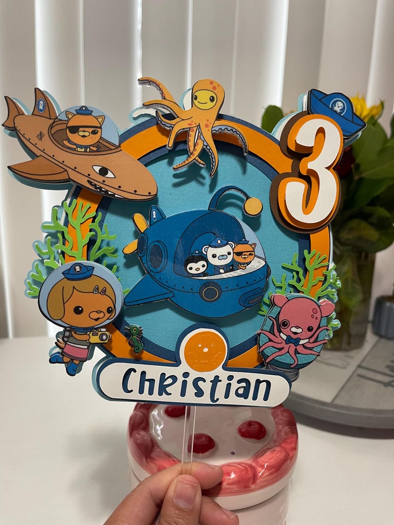Octonauts Cake Topper - Etsy
