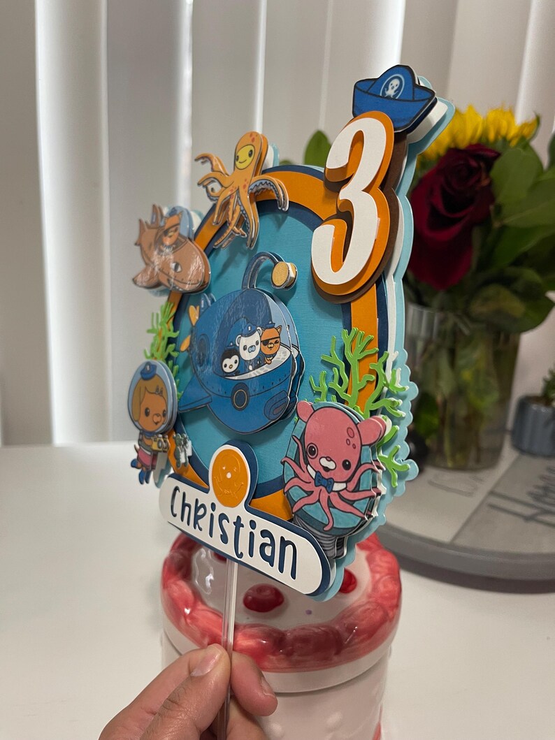 Octonauts Cake Topper - Etsy