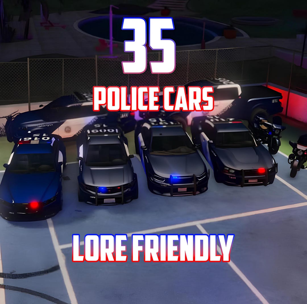 Fivem Police Car Pack: LSPD & SASP Lore-friendly Vehicles - Etsy