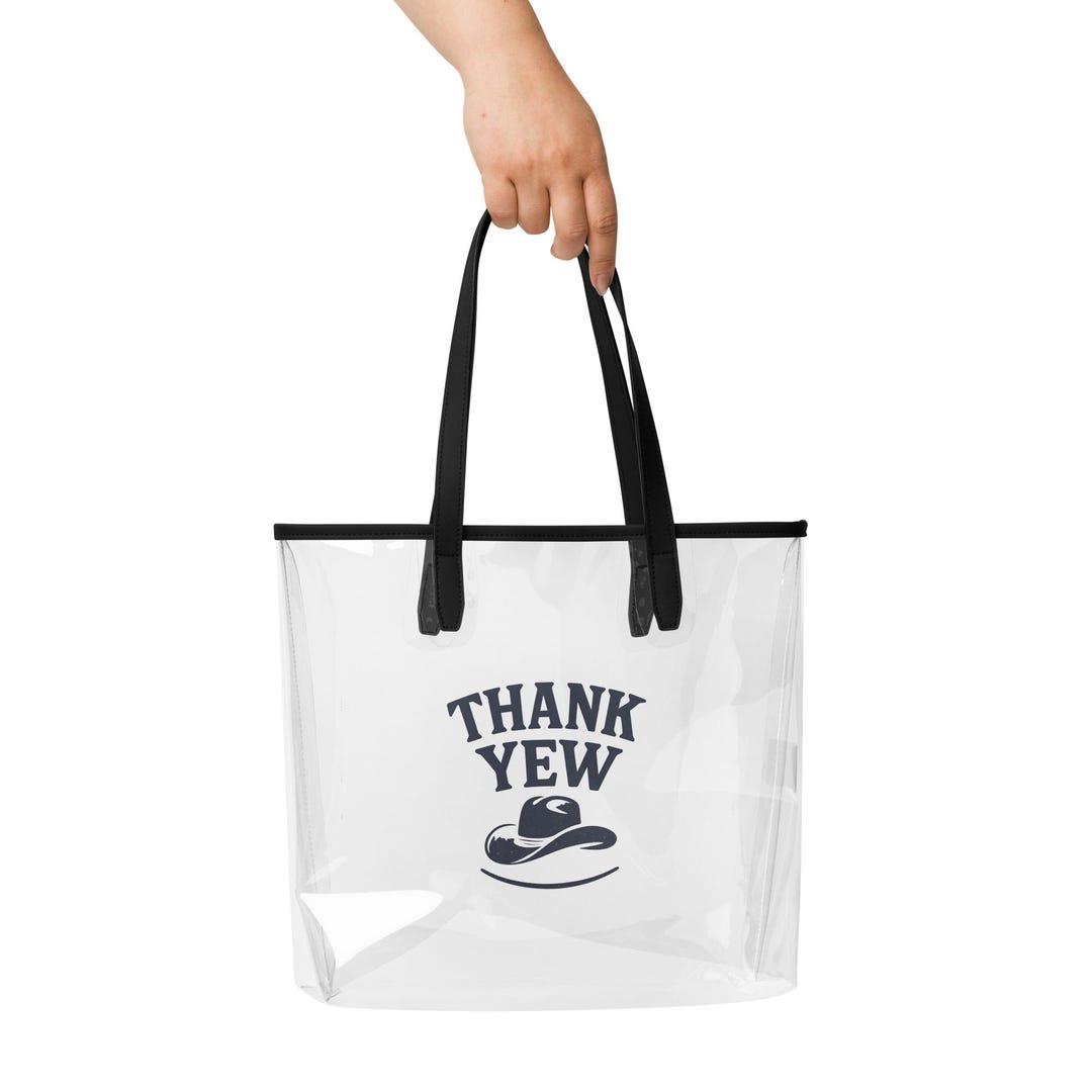 Morgan Wallen | Thank You Yew Clear Tote Bag - Etsy