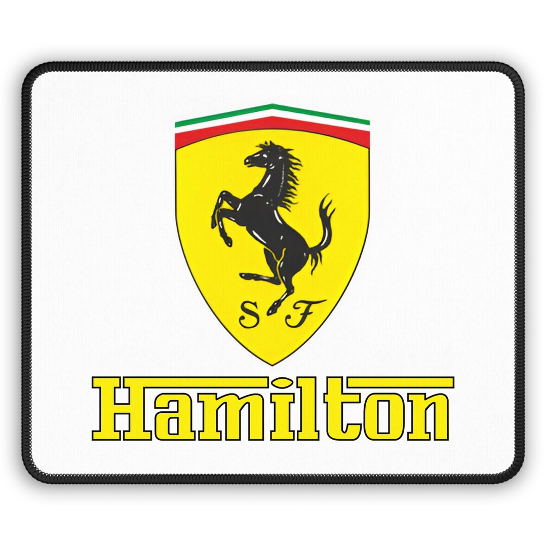 Lewis Hamilton Badge Gaming Mouse Pad | 9x7 - Etsy